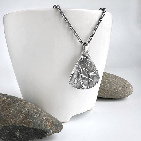Maple Samara Necklace 4 – PurSueSilver